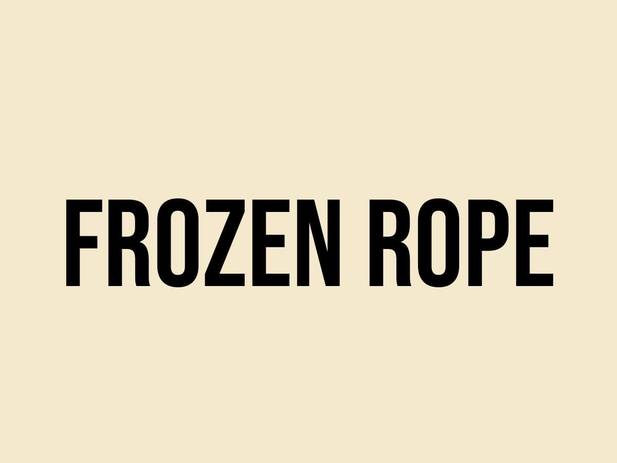 What Does Frozen Rope Mean? - Meaning, Uses and More - FluentSlang